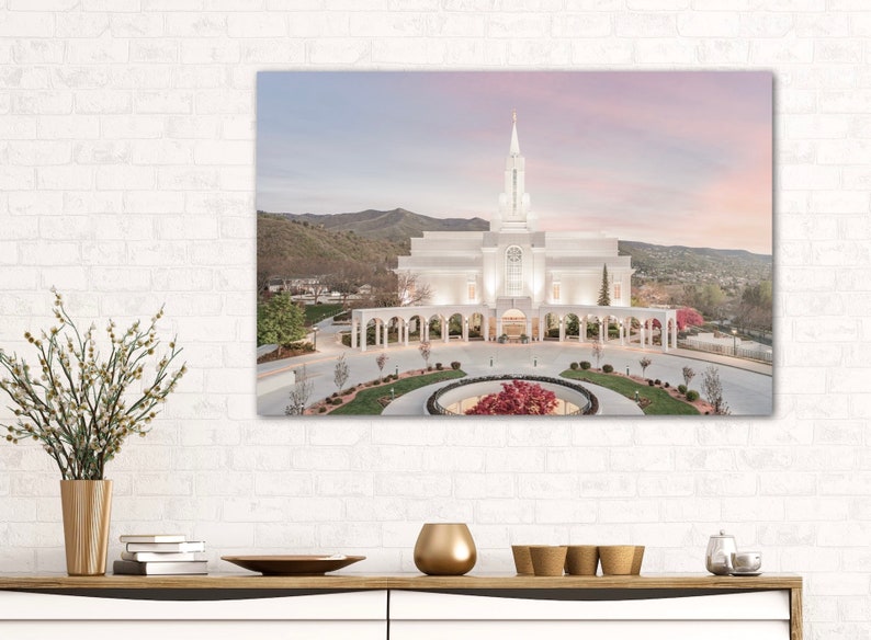 Bountiful Utah Temple Photo Digital Art - Etsy
