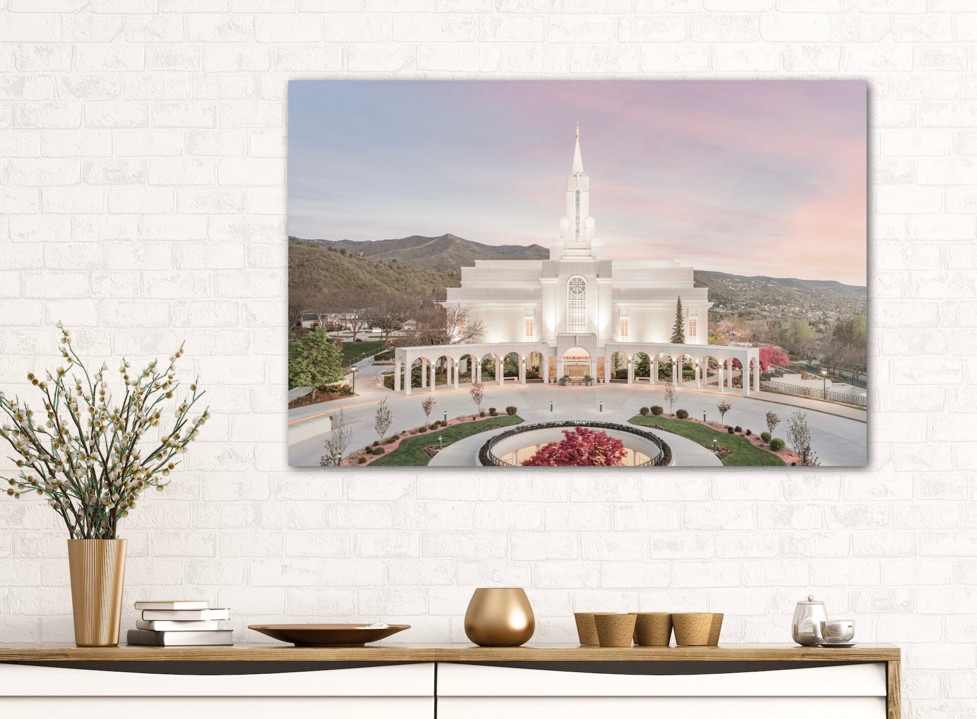 Bountiful Utah Temple Photo Digital Art - Etsy