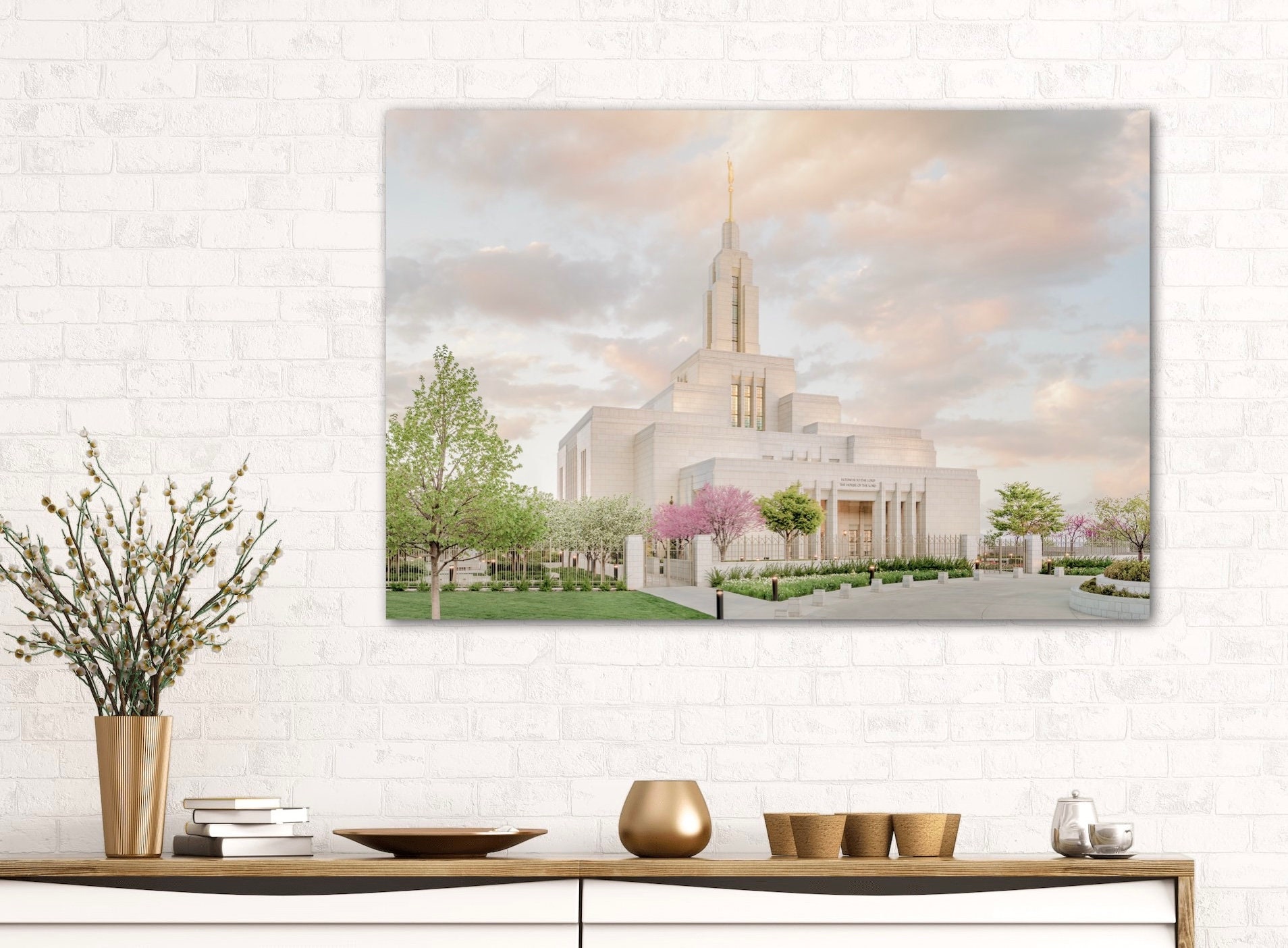 Draper Utah Temple Photo Digital Art - Etsy