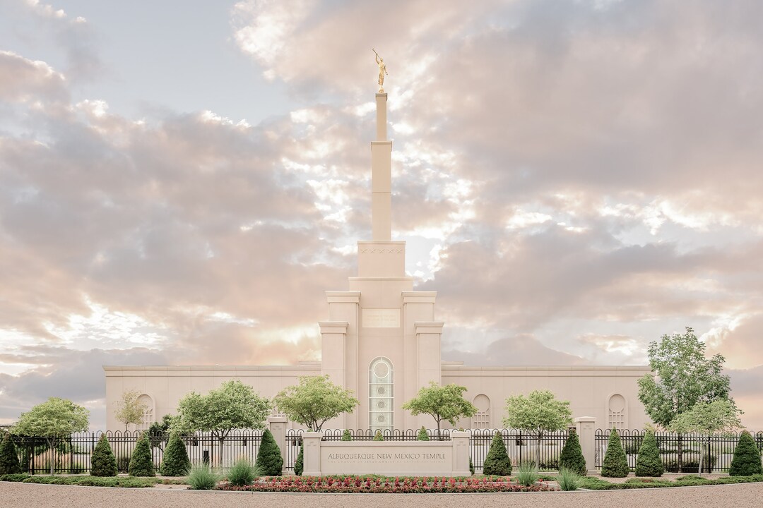 Albuquerque New Mexico Temple Photo Digital File - Etsy
