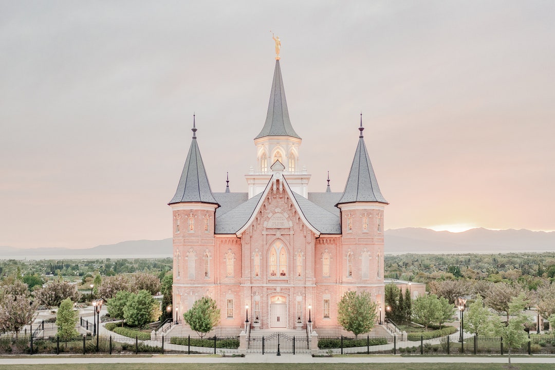 Provo City Center Utah Temple Photo Art - Etsy