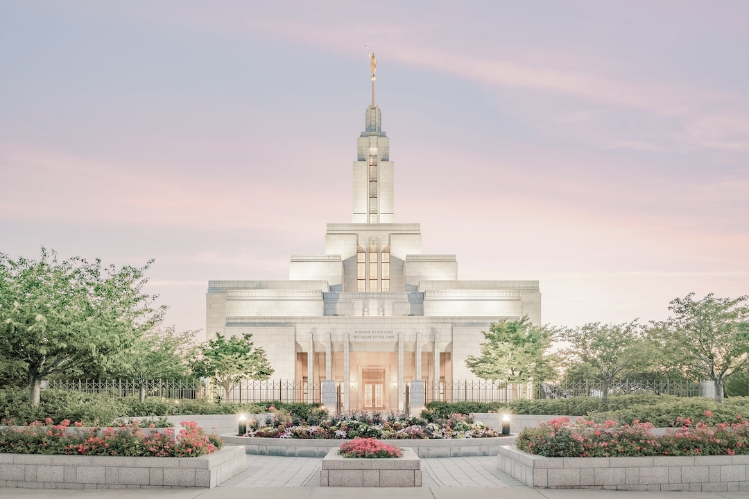 Draper Utah Temple Photo Digital Art - Etsy