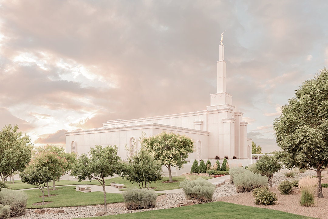 Albuquerque New Mexico Temple Photo Digital File - Etsy