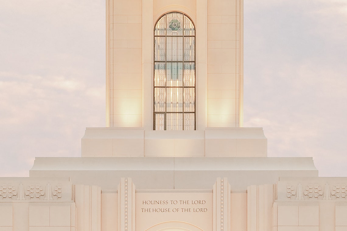 Red Cliffs Utah Temple Photo Digital Art - Etsy