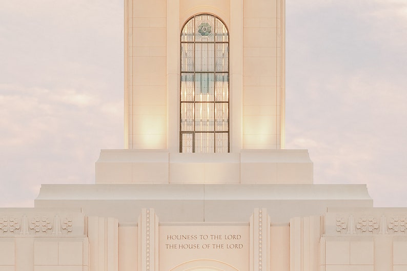 Red Cliffs Utah Temple Photo Digital Art - Etsy