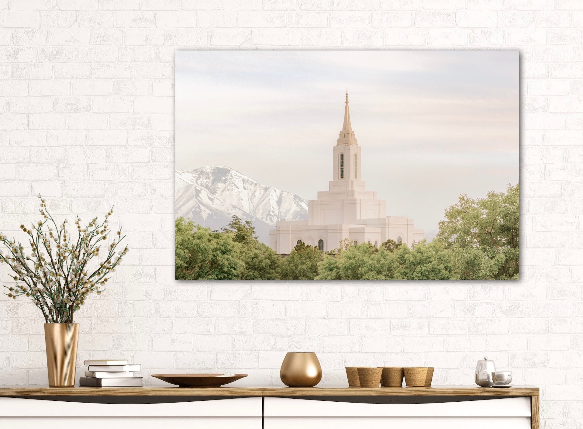 Orem Utah Temple Photo Digital Art - Etsy