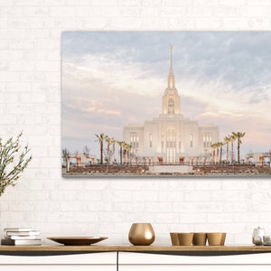 Red Cliffs Utah Temple Photo Digital Art - Etsy