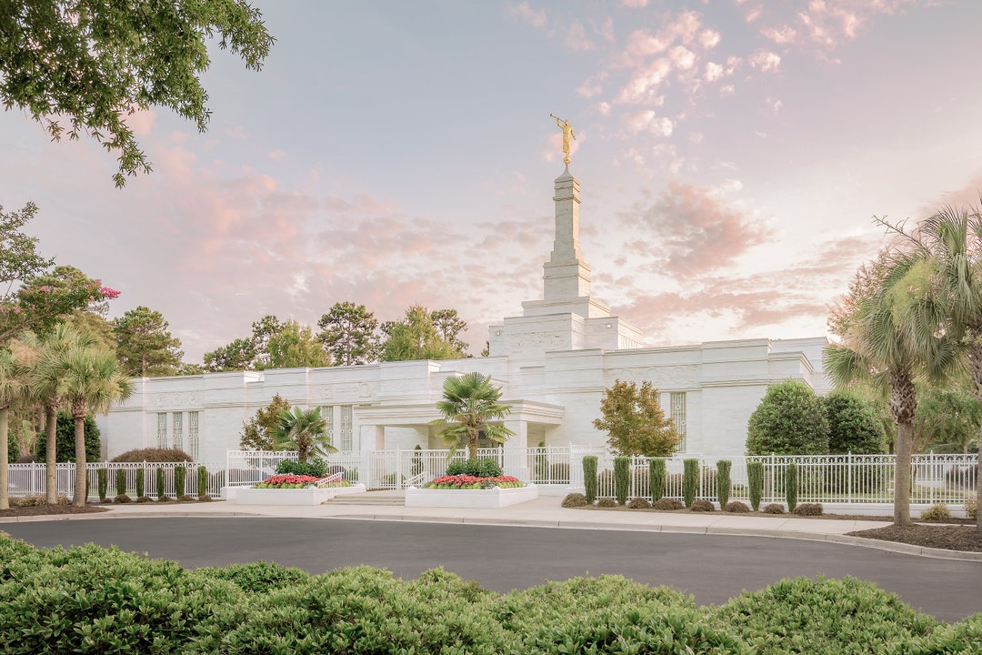 Columbia South Carolina Temple Photo Digital Art - Etsy