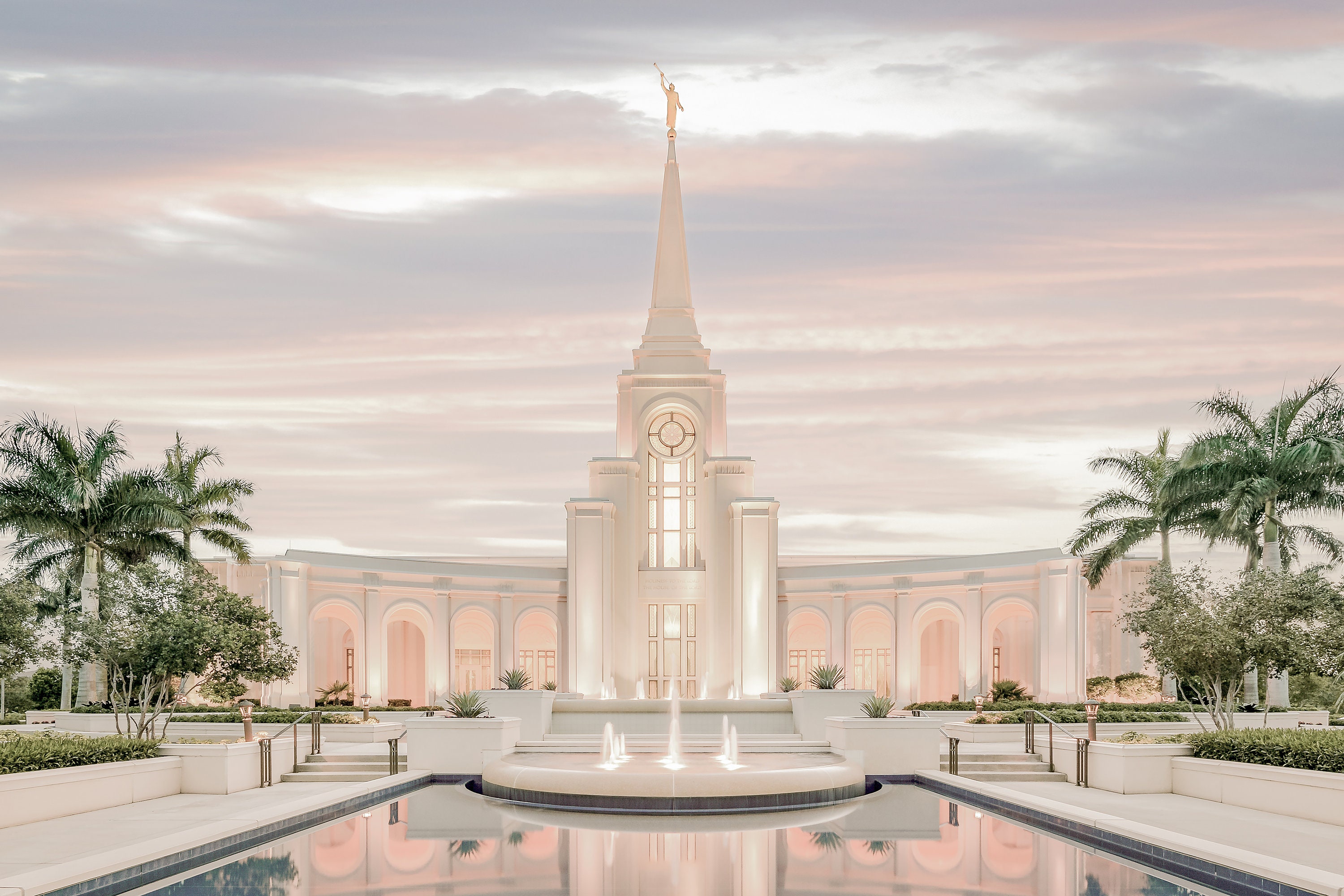 Fort Lauderdale Florida Temple Photo Digital Art - Etsy