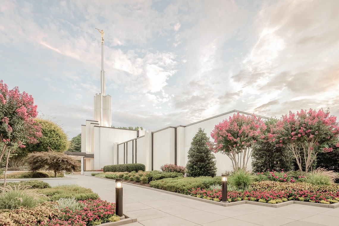 Atlanta Georgia Temple Photo Digital Art - Etsy