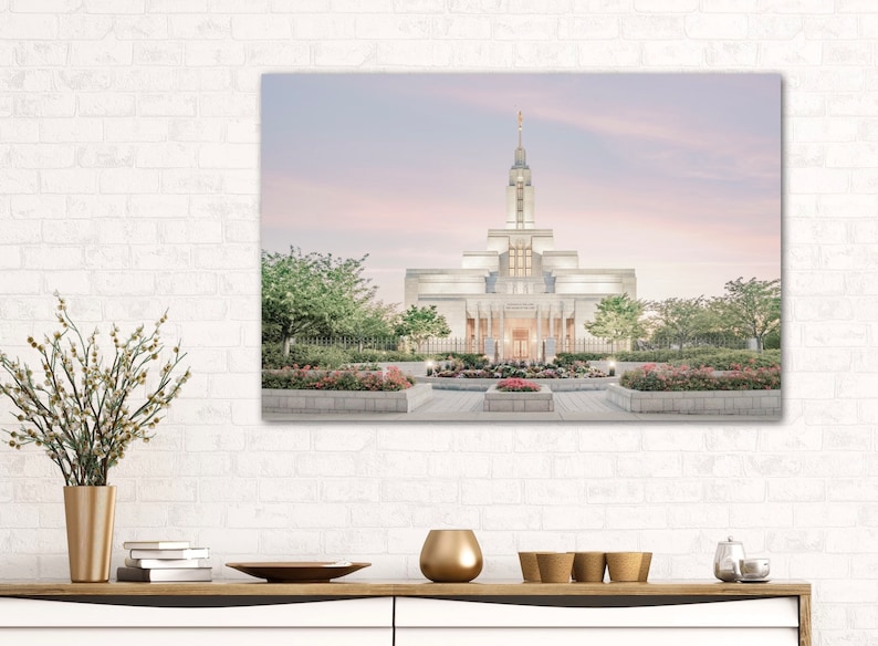 Draper Utah Temple Photo Digital Art - Etsy