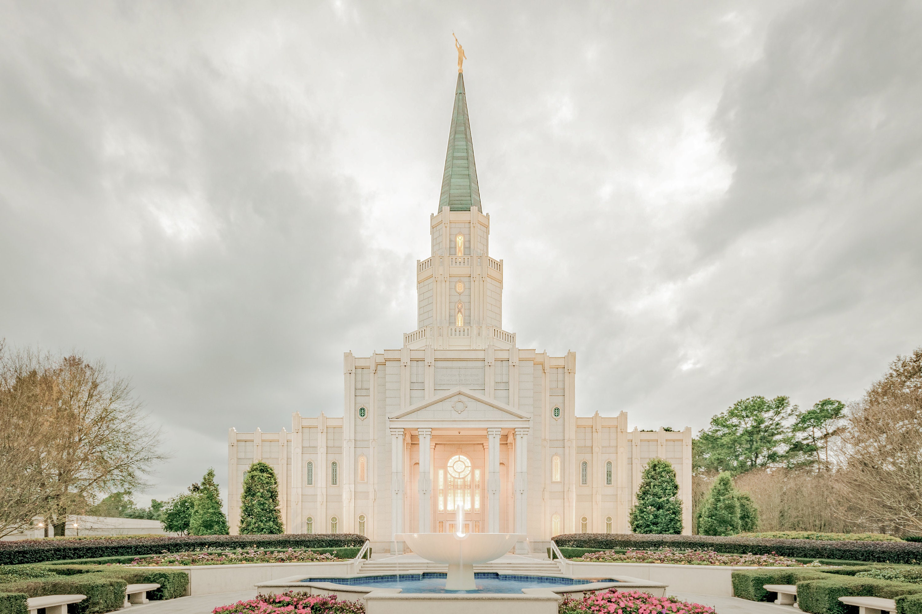 Houston Texas Temple Photo Digital Art - Etsy
