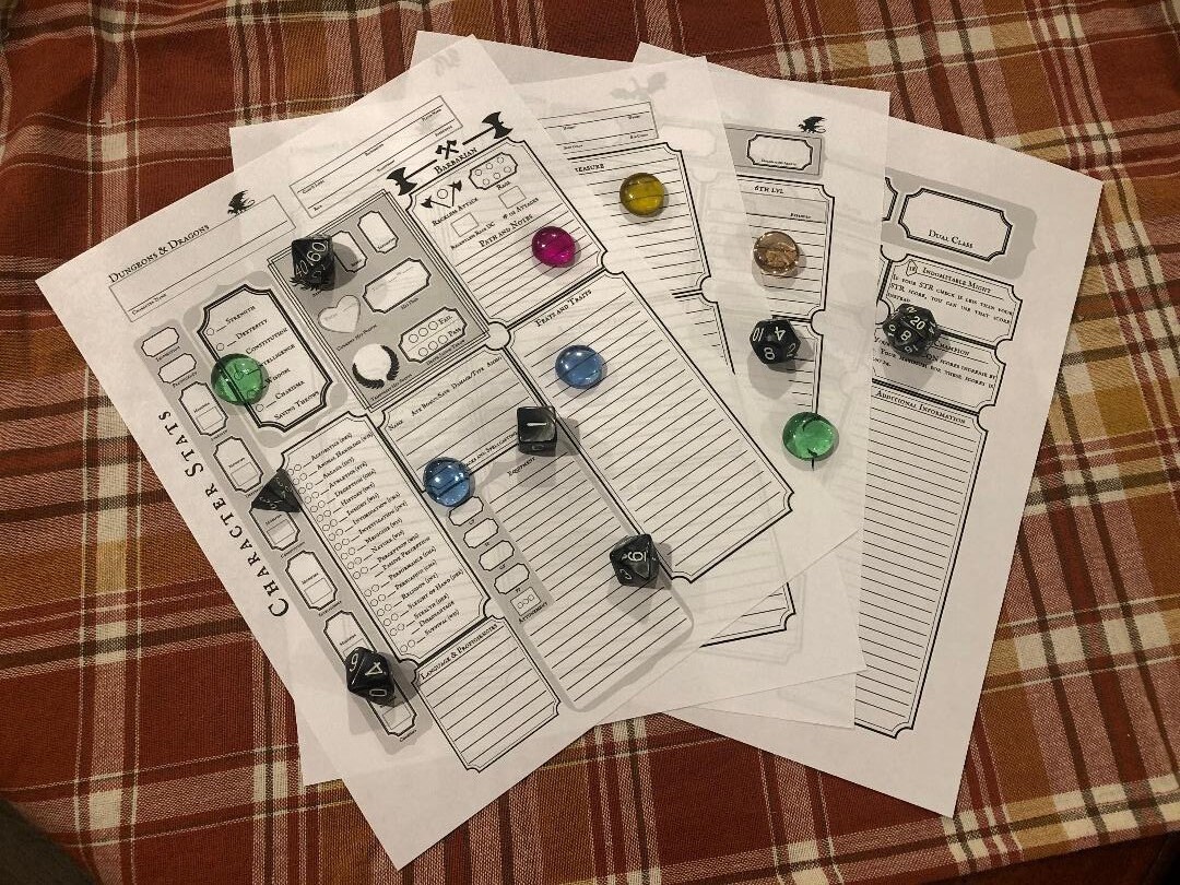 Dungeons and Dragons 5e Martial Class Bundle - Etsy