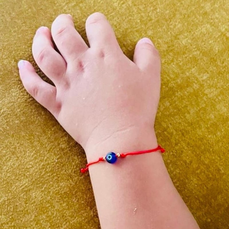 Red and Blue Nylon Bracelet - Etsy