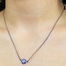 Evil Eye Necklace, Black Cord String Necklace, Evil Eye Nazar Pendant ...