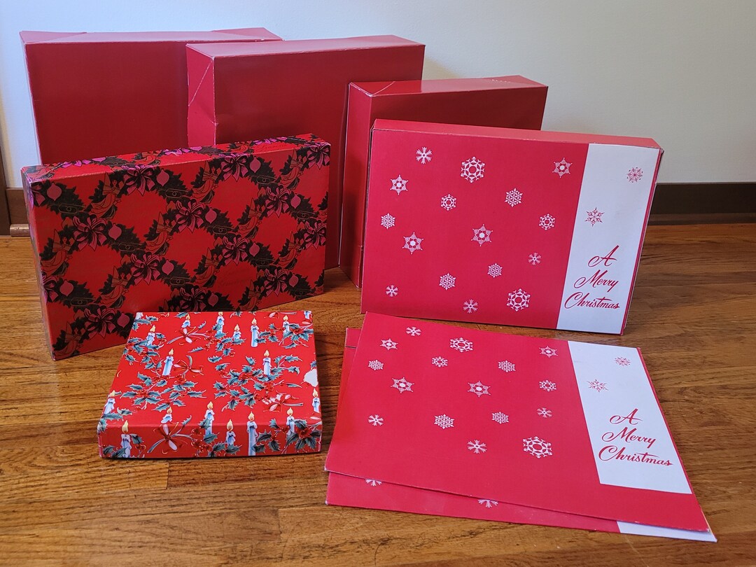 Collection of 8 Vintage Gift Boxes From Dayton's Department Store ...