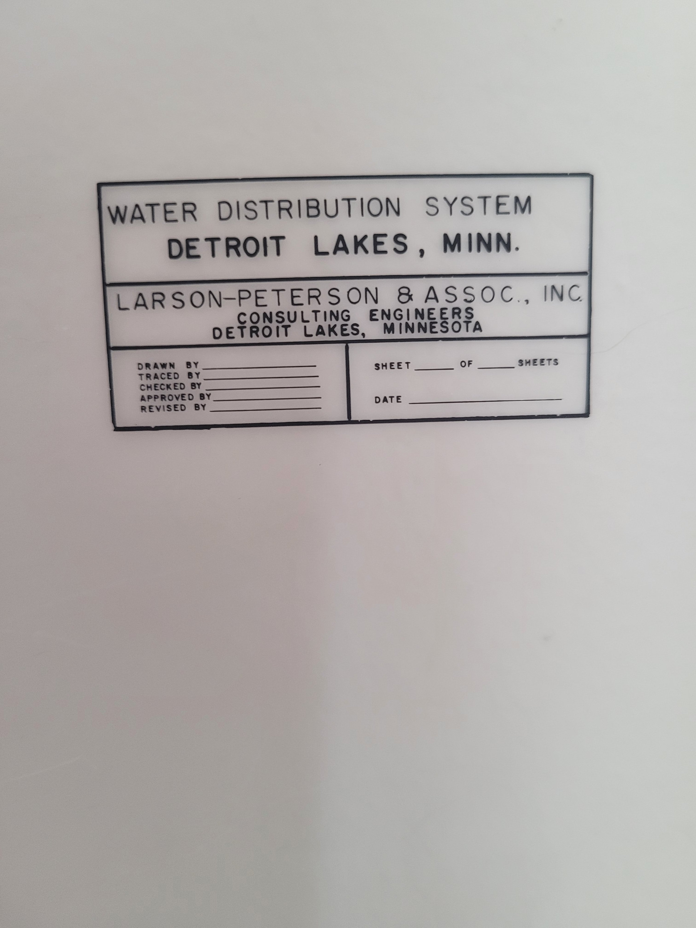 Collection of Maps of the City of Detroit Lakes, Minnesota: General ...