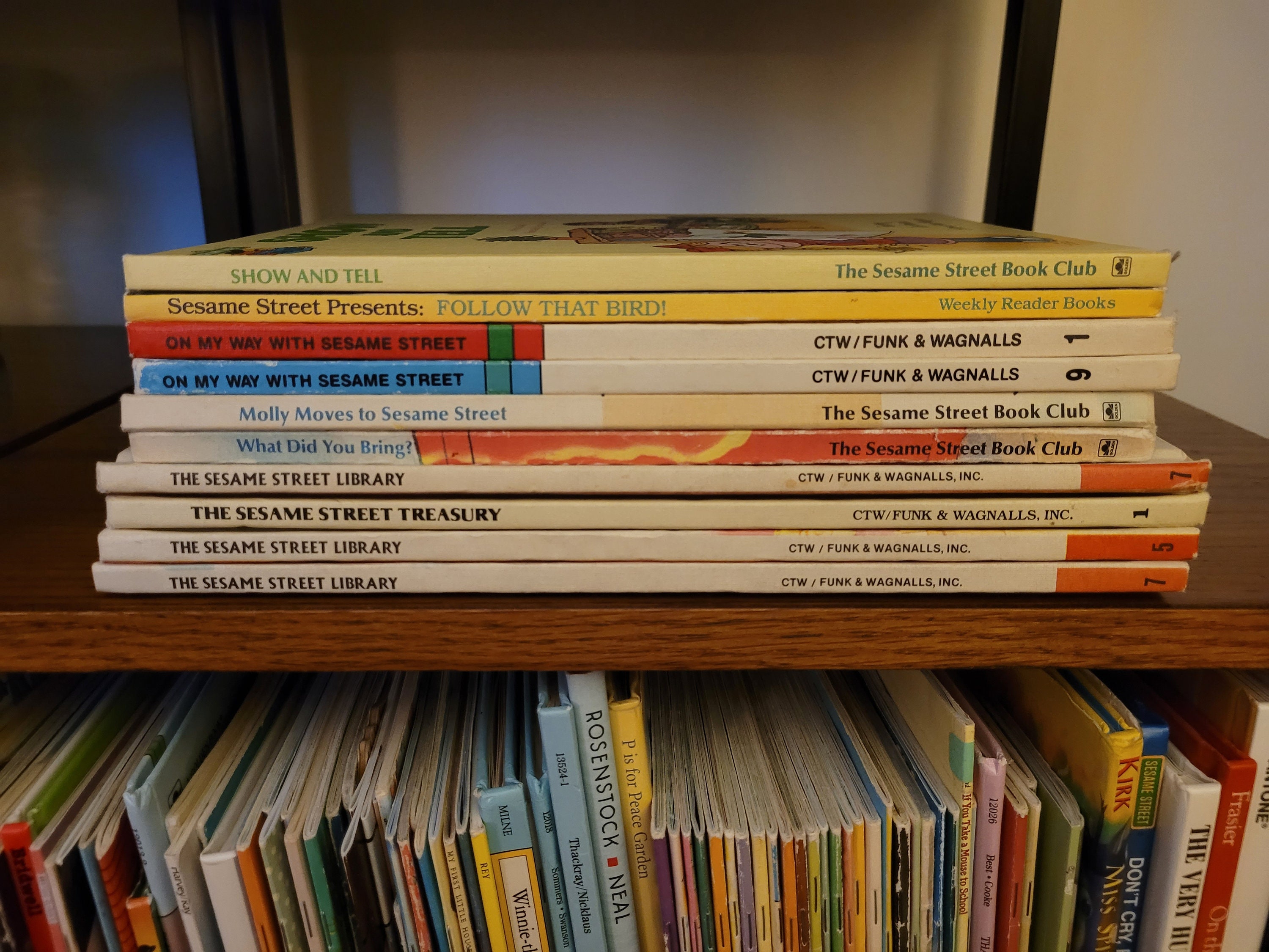 Sesame Street Books Various Titles Hardcover Price per Piece Vintage ...