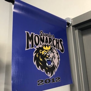 Hockey Team Locker Room Sign Locker Room Banner Locker Room Flag With ...