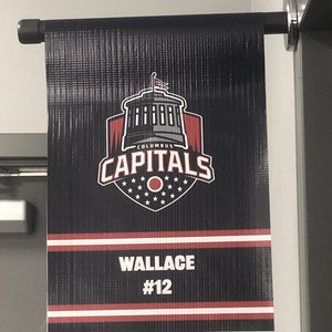 Vinyl Hockey Hotel Room Sign Tournament Hotel Sign Hotel Room Flag With ...