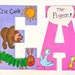 Hand Painted Story Book Letters | READ, Classroom Decor, Gift for ...