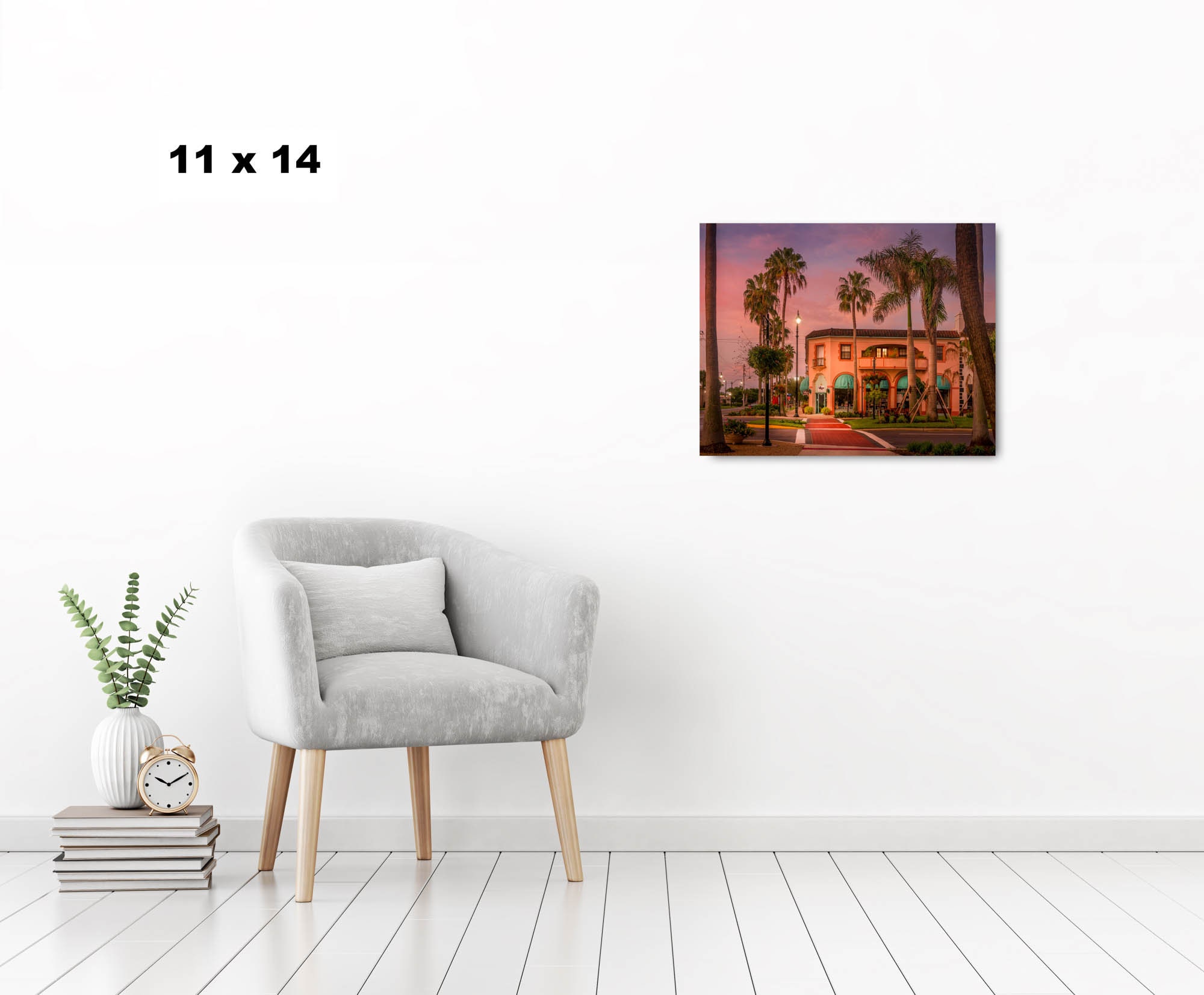 Downtown Venice Florida, Canvas Print, Photo Print, Historic Building ...