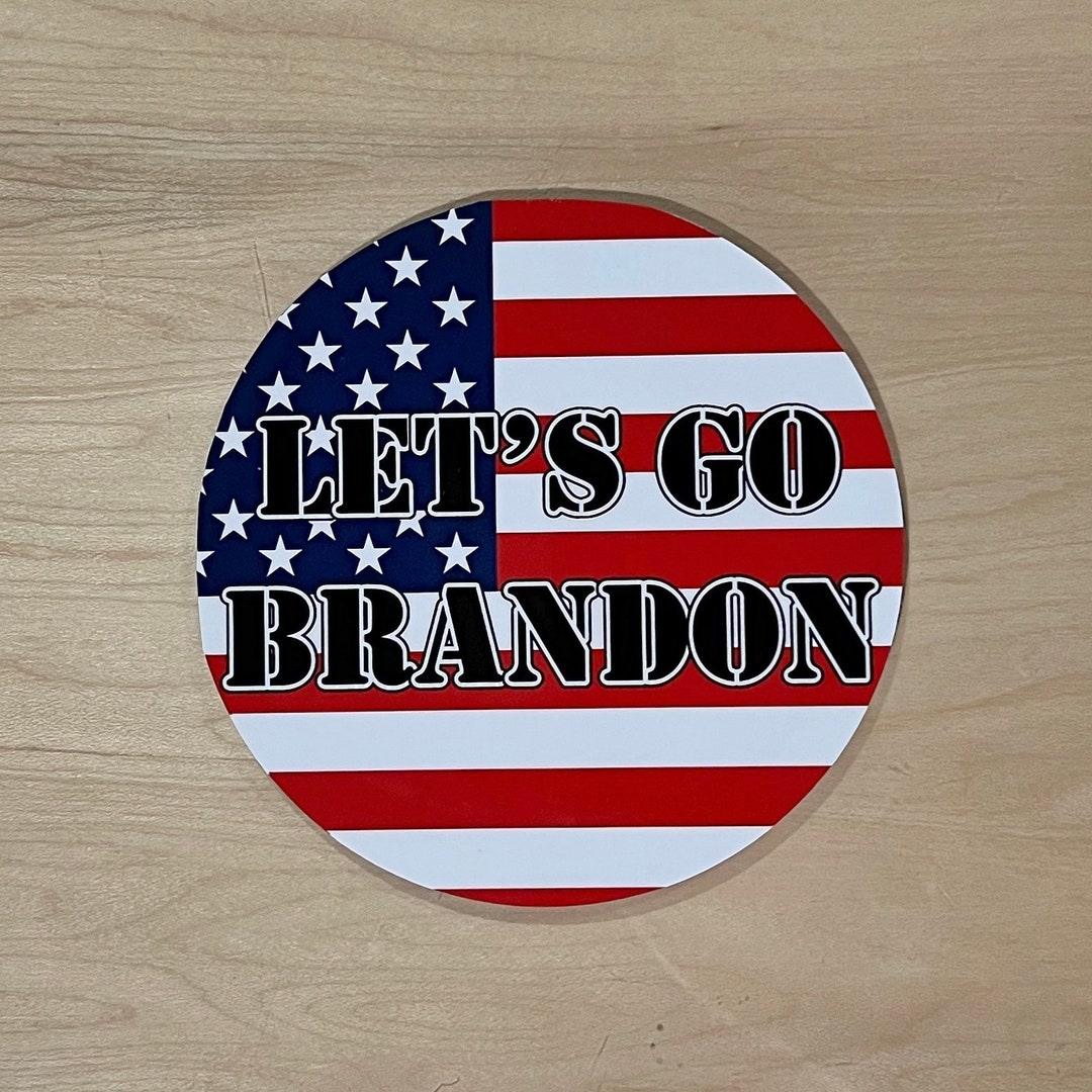 Let's Go Brandon Sticker - Etsy