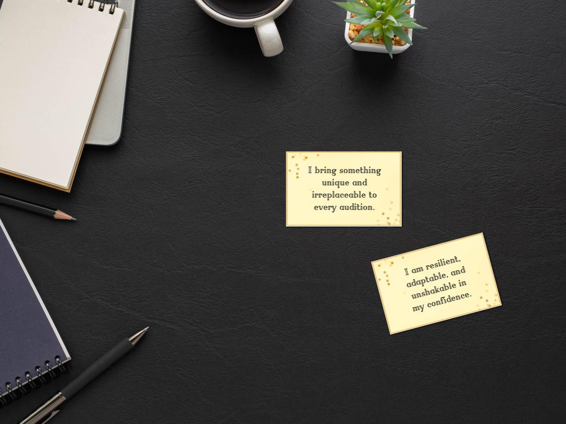 Actor Affirmation Cards: Law of Attraction Printable Deck (canva ...