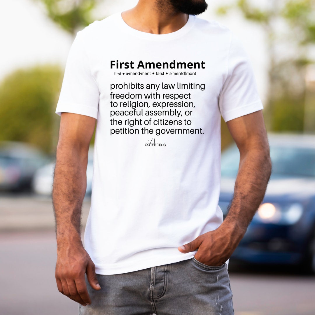 Freedom Shirt, First Amendment Shirt, Patriotic Shirt, Freedom of ...