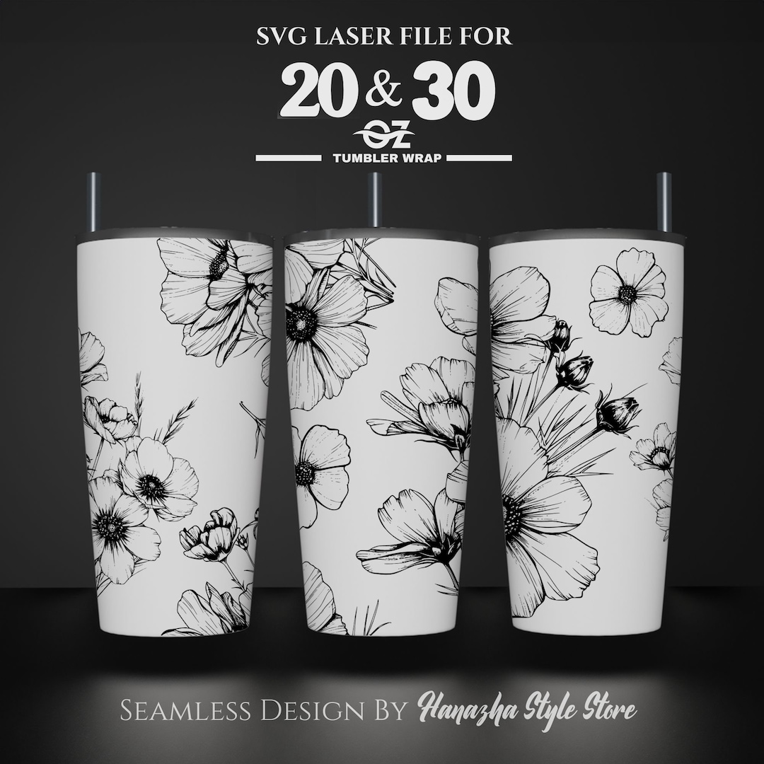 Cosmos Laser Engraved Full Wrap Design for 20 and 30 Oz Tumbler, Cosmos ...
