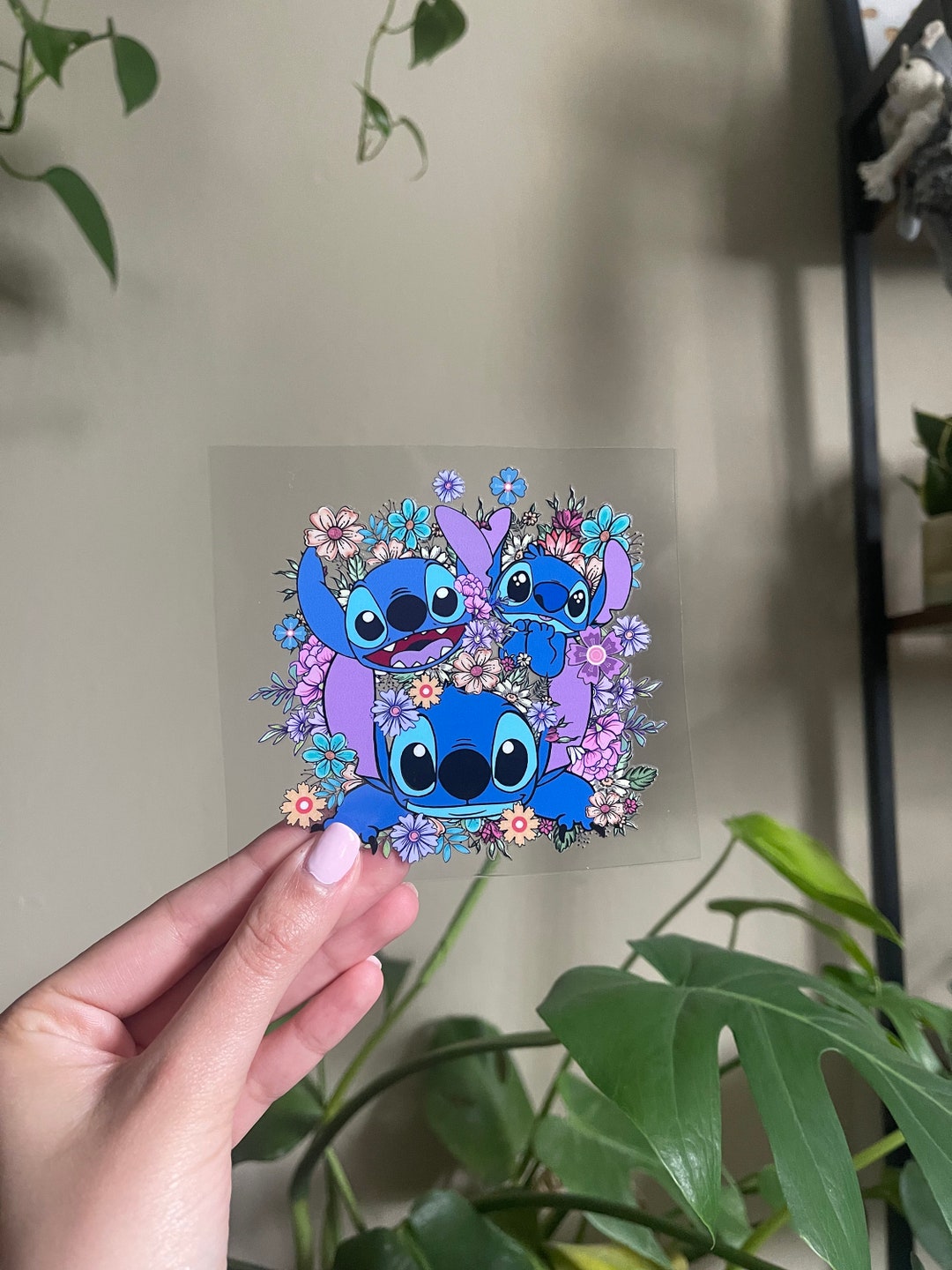 UV DTF Stitch Decal 4 Inch, Stitch Uv Dtf Decals, Uv Dtf Decals for ...