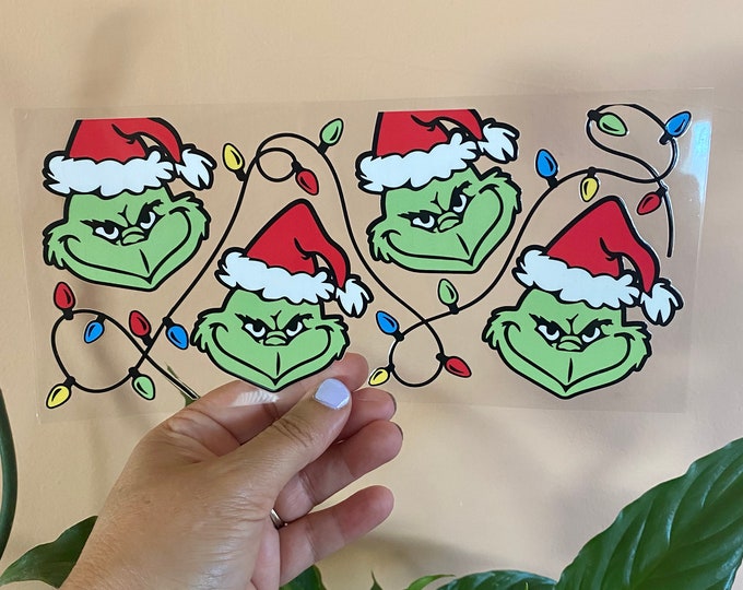 Grinch cup - Etsy