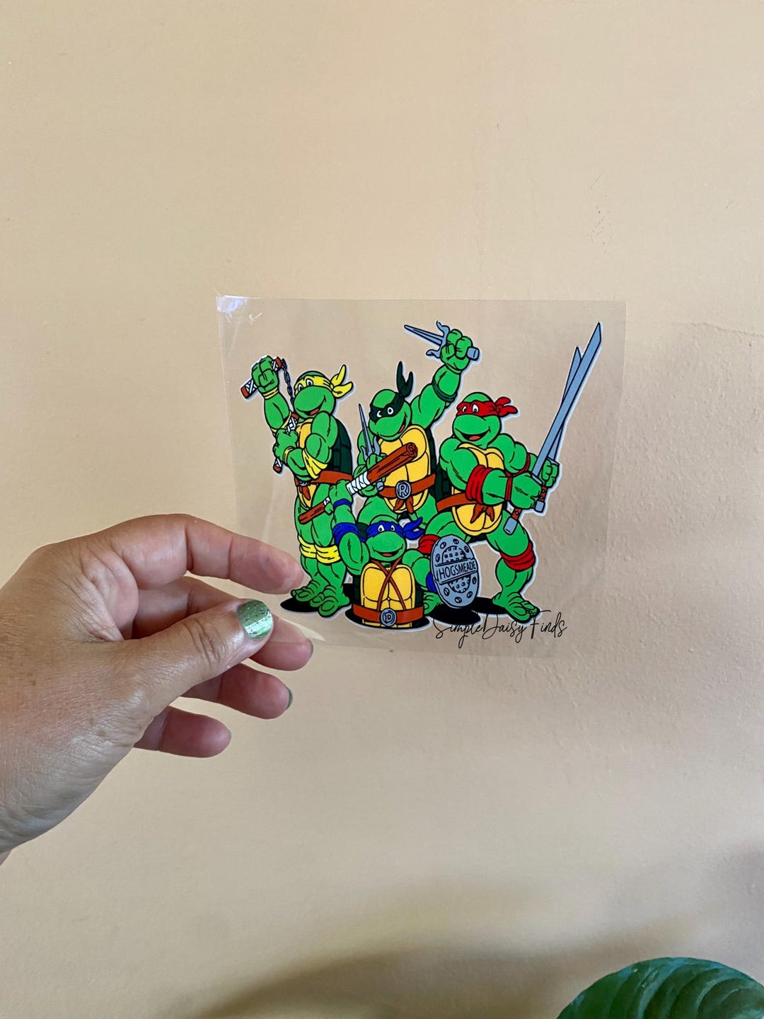 Uvdtf Ninja Turtles 4 Inch Decals, Uv Dtf Prints for Cups, Uv Dtf Ready ...