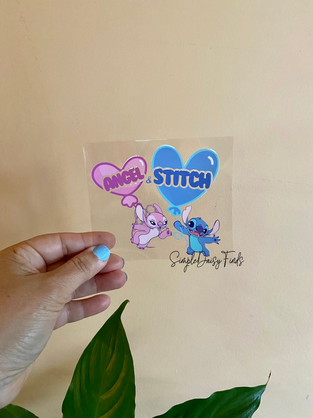 UV DTF Stitch Decal 4 Inch, Stitch Uv Dtf Decals, Uv Dtf Decals for ...