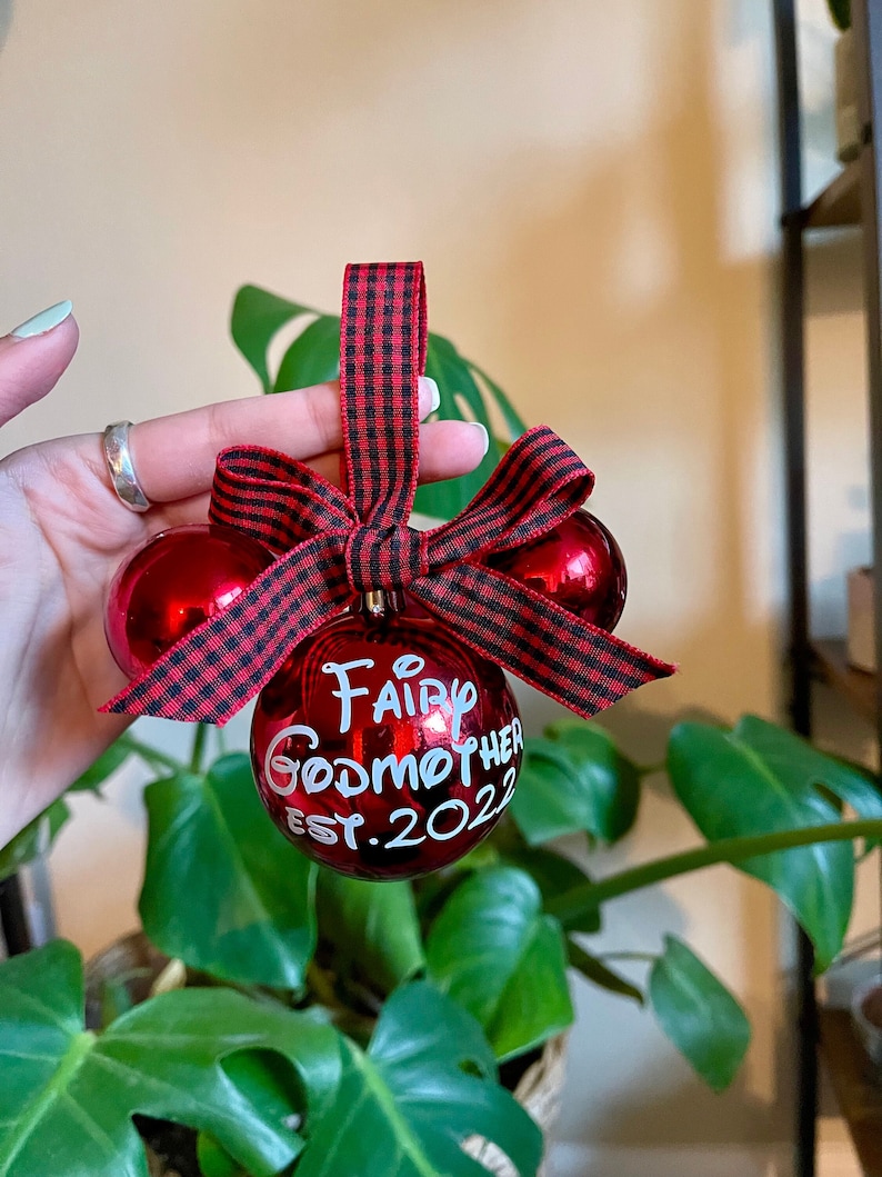 Personalized Mouse Christmas Ornament, Family Holiday Gifts, Ships Fast ...