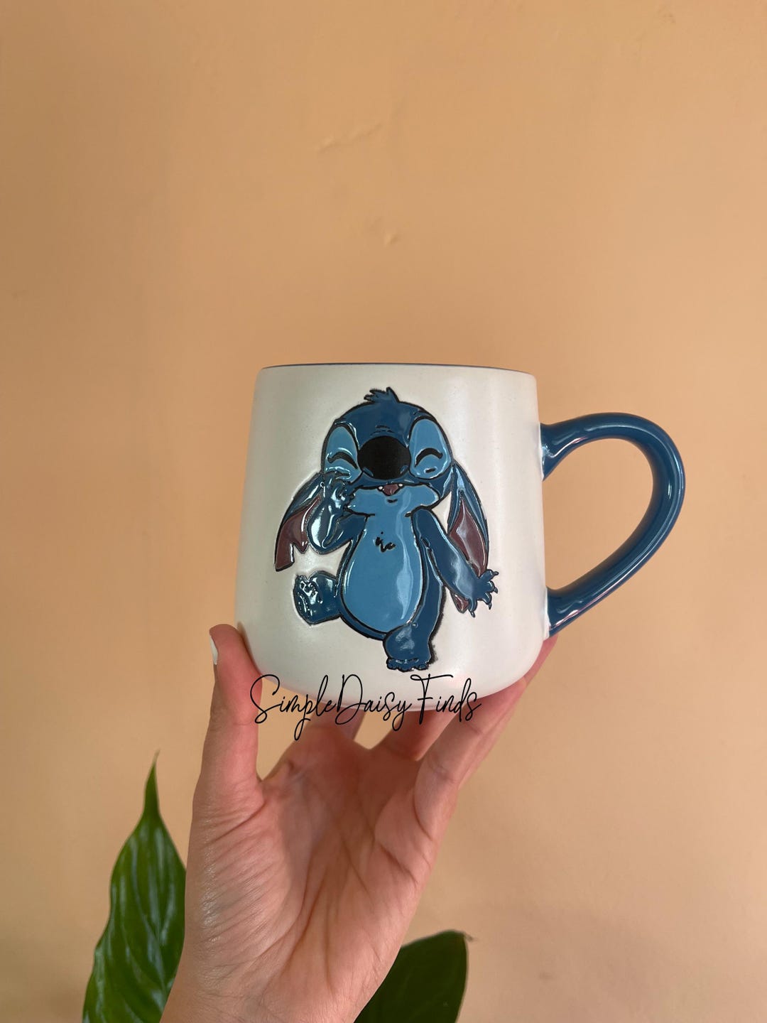 Stitch Themed Coffee Mug, Stitch Coffee Cup, Cute Valentine Stitch Mug ...