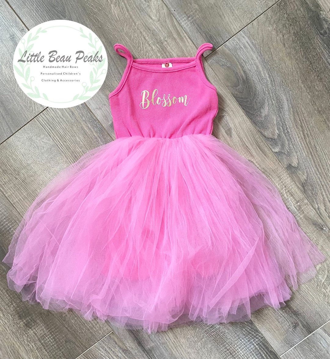Personalised Girls Tutu Dress Toddler Tutu Dress Toddler - Etsy UK