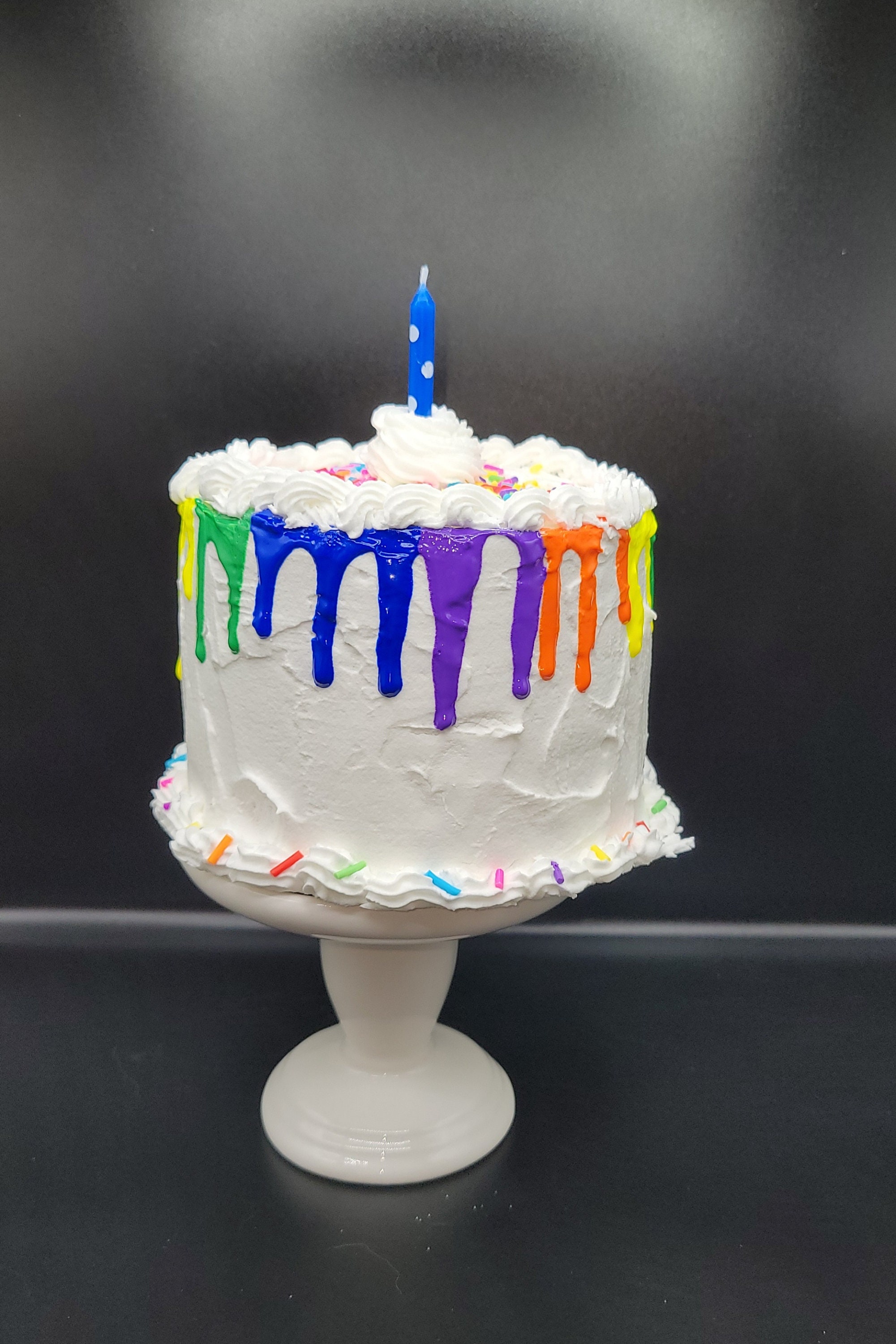 Mini Birthday Cake Mini Birthday Party Centerpiece Mini - Etsy