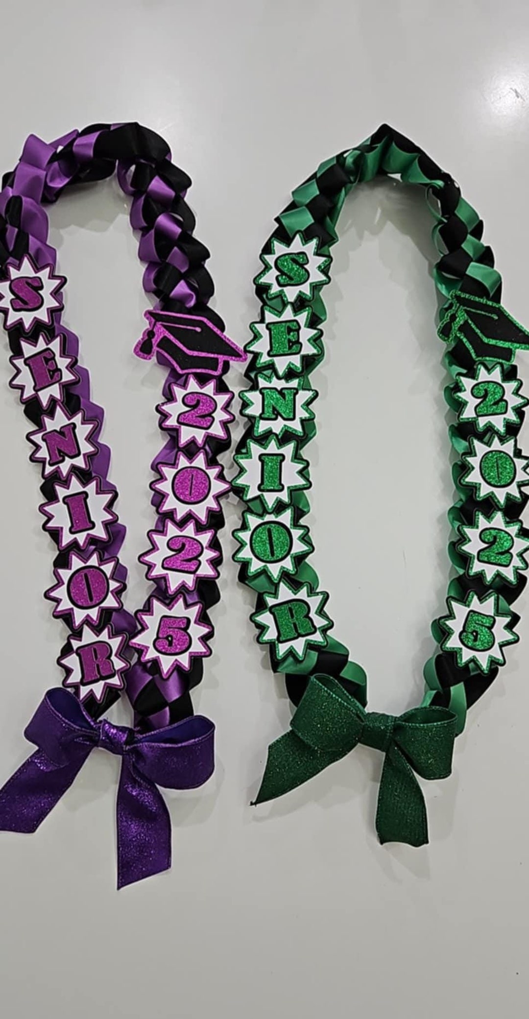 Senior Lei Birthday Lei Graduation Lei Bachelorette Lei 8th Grade Grad ...