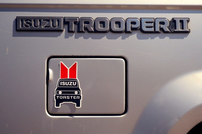 ISUZU TOASTER • Parody Die-cut Sticker - Etsy