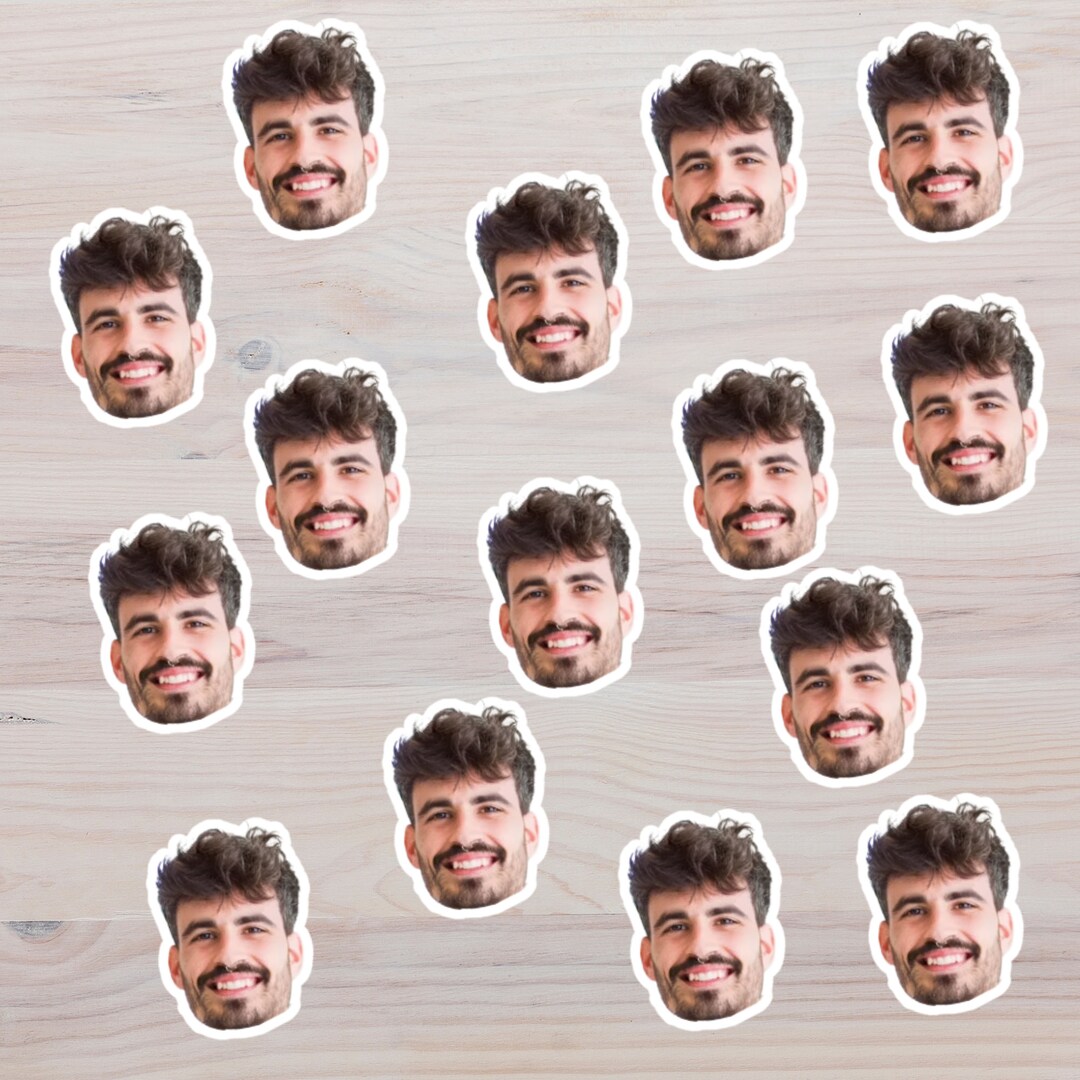 Personalized Face Confetti, Party Photo Confetti, Face Confetti, Custom ...