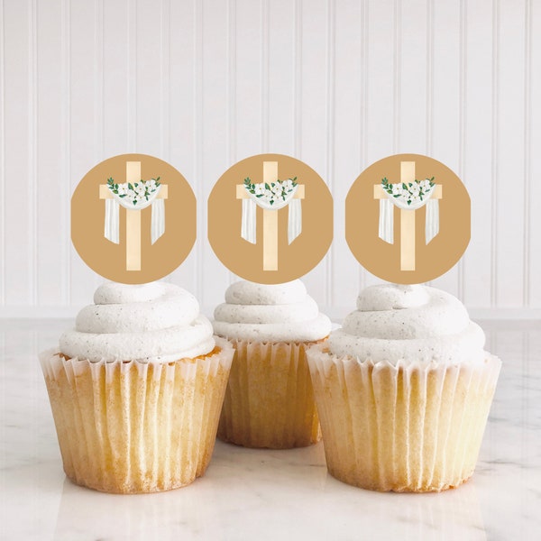 Church Cupcake Toppers - Etsy