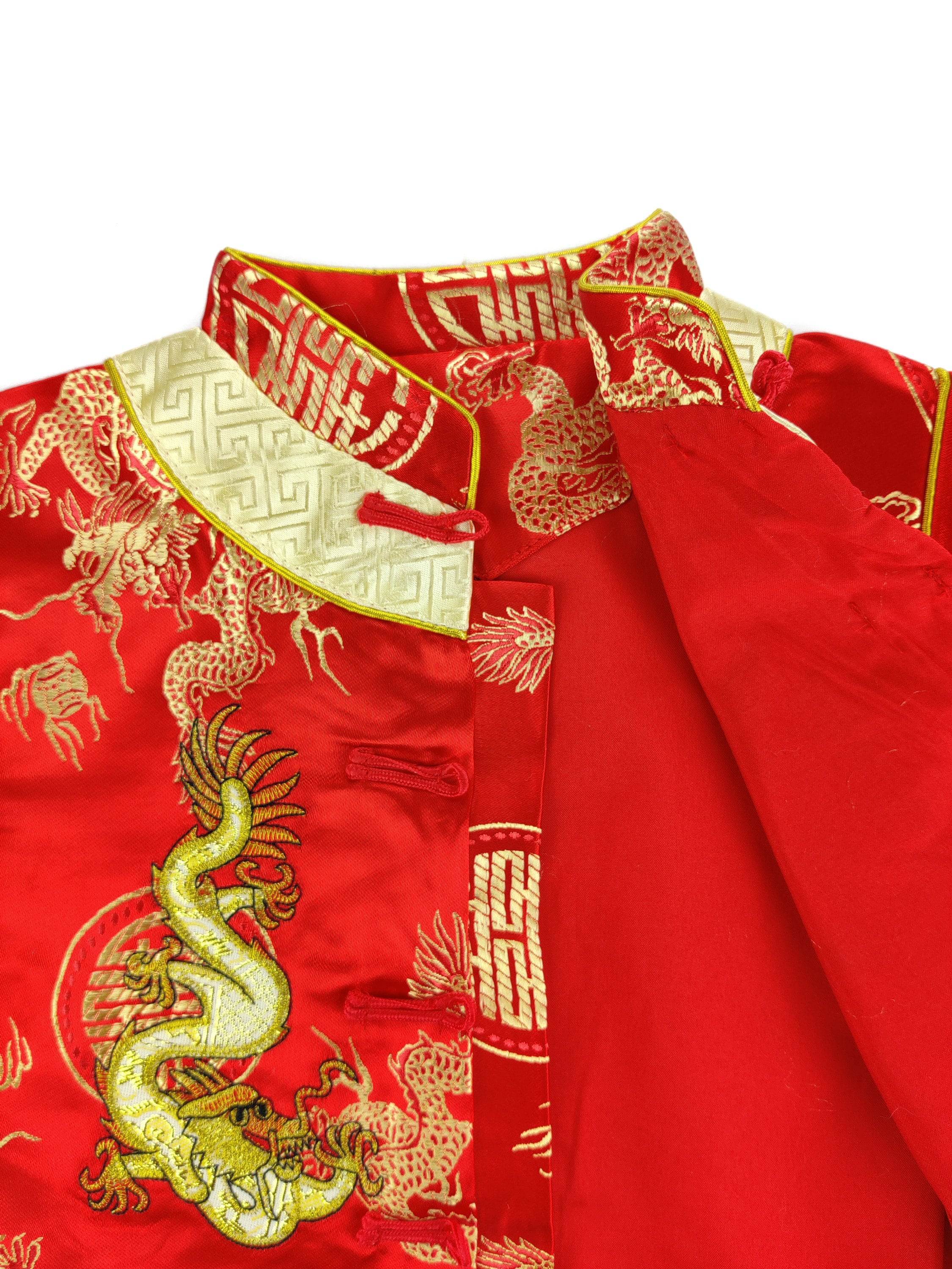 Dragon Chinese Baby Tang Suit 12m W/ Tiger Shoes and - Etsy