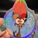 Holographic Hi Helen Sticker Vinyl Ferngully Inspired - Etsy