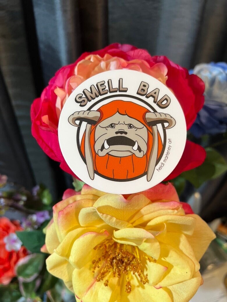 Smell Bad Sticker Labyrinth Ludo Vinyl Sticker Labyrinth - Etsy