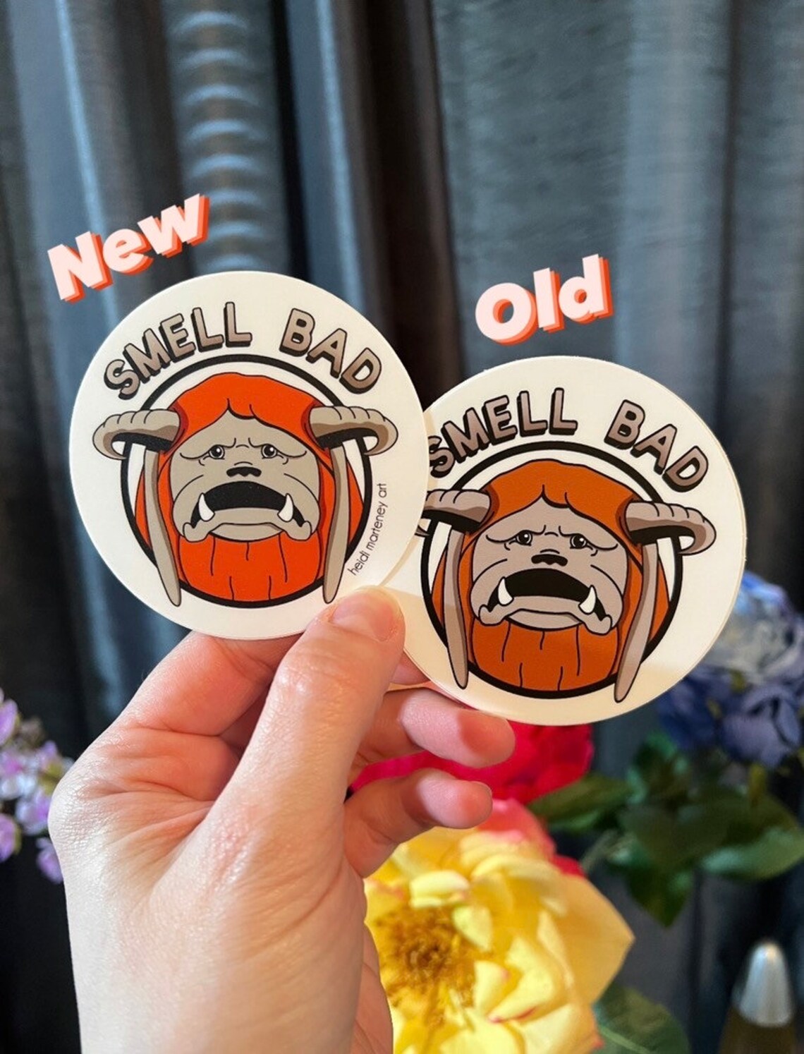 Smell Bad Sticker Labyrinth Ludo Vinyl Sticker Labyrinth - Etsy