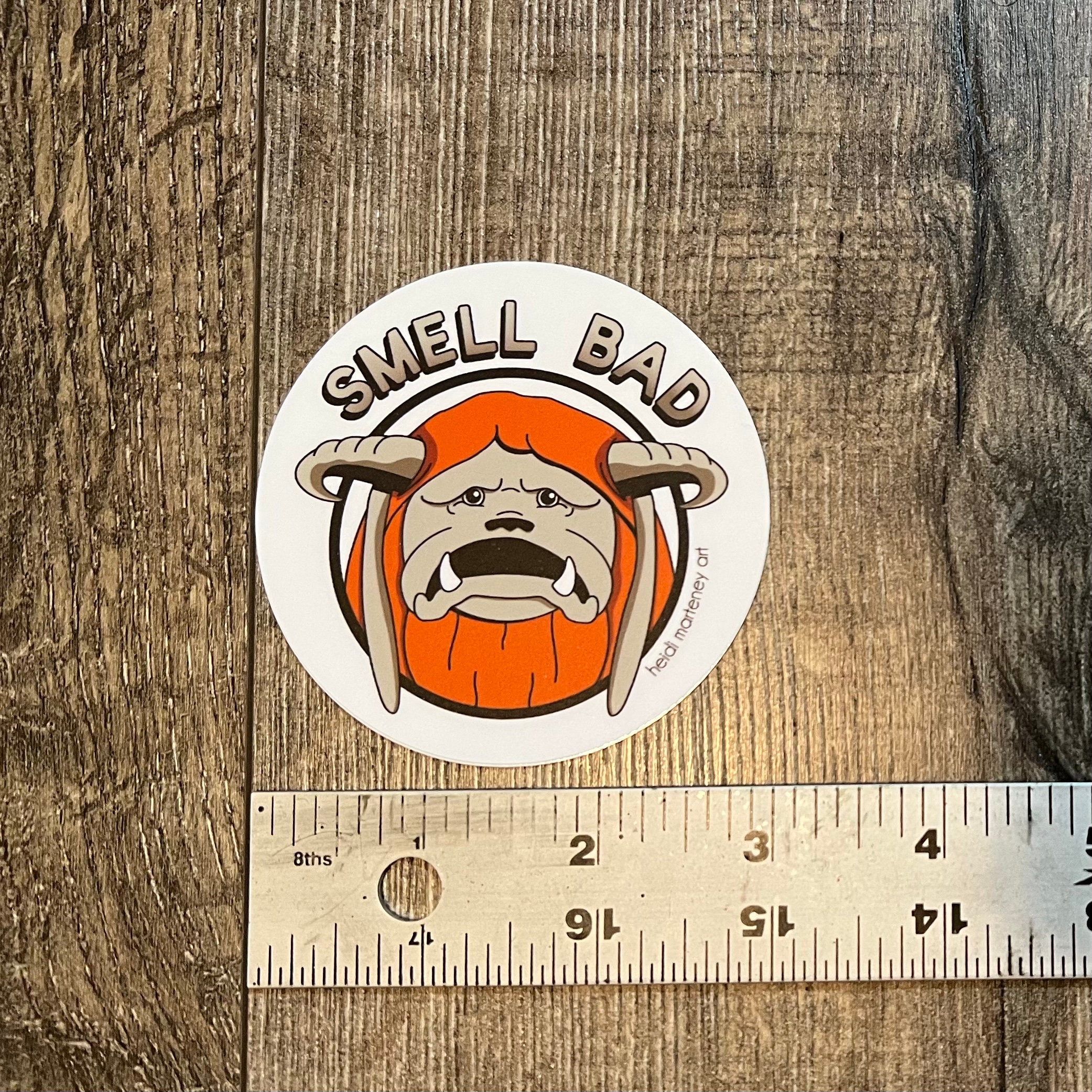 Smell Bad Sticker Labyrinth Ludo Vinyl Sticker Labyrinth - Etsy