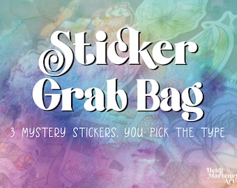 000mystery Grab Bag 10 Sheets of Planner Stickers. - Etsy