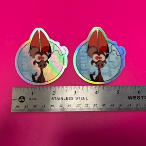 Holographic Hi Helen Sticker, Vinyl Ferngully Inspired Sticker ...