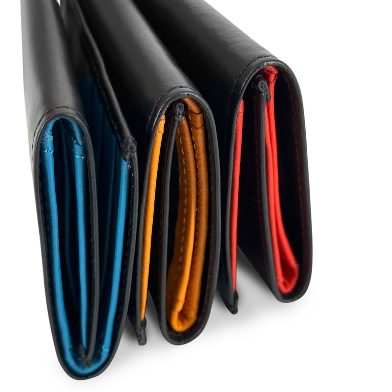 No Fold Mens Wallet - Etsy